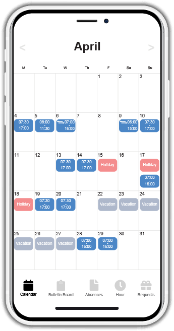 Employee App | Planerio